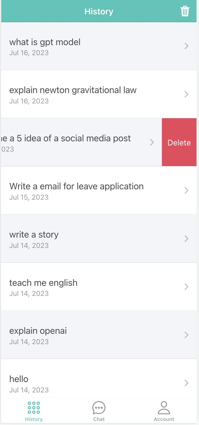 Full Production Ready AI Chat Application Ionic 7 and Angular 16 (ChatGPT, OpenAI) by themesbuckets